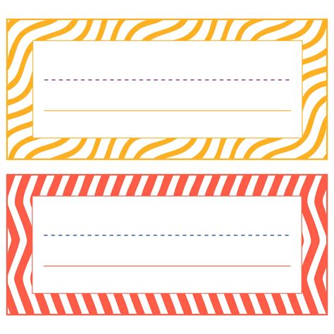 Table Name Tags Template Printable - BestTemplatess - BestTemplatess
