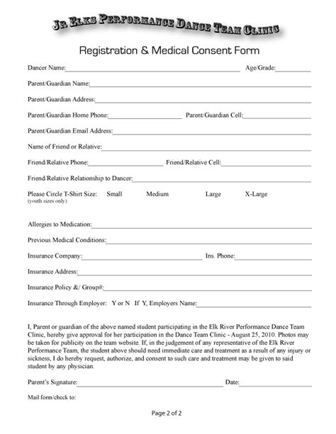 Sports Team Registration Form Template - BestTemplatess - BestTemplatess