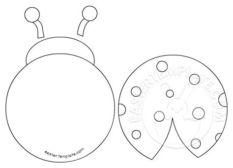 Ladybird Template Printable - BestTemplatess - BestTemplatess
