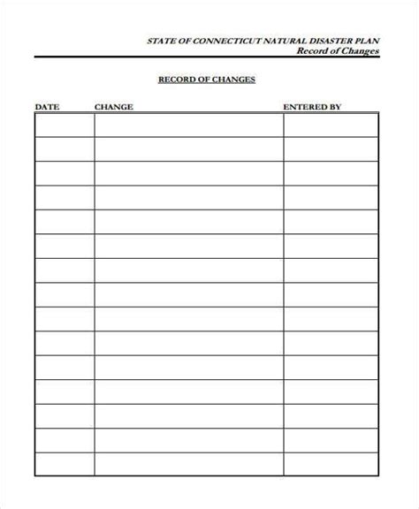 Natural Disaster Plan Template - BestTemplatess - BestTemplatess