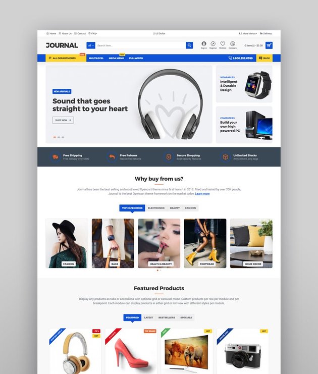 Website Template With Tabs - BestTemplatess - BestTemplatess