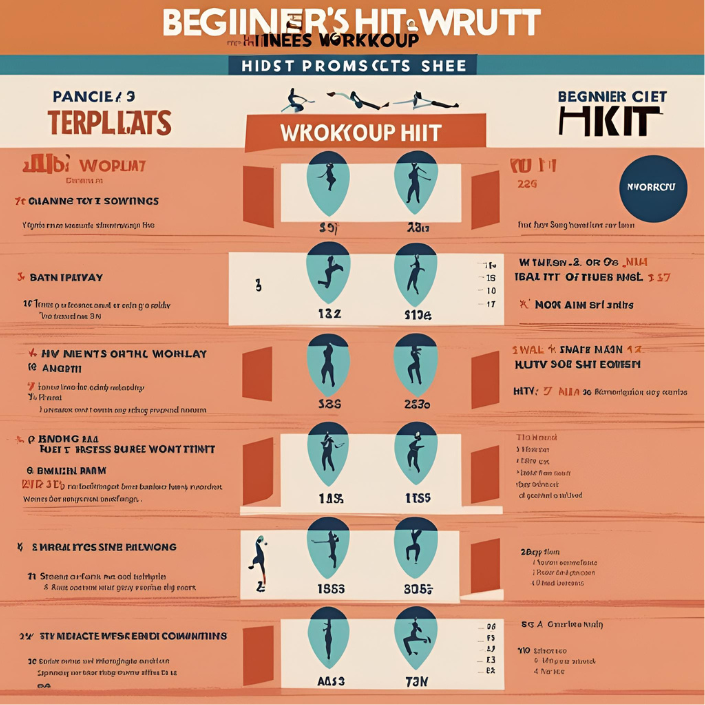 Beginner's HIIT Workout Sheet Templates for Quick Results ...