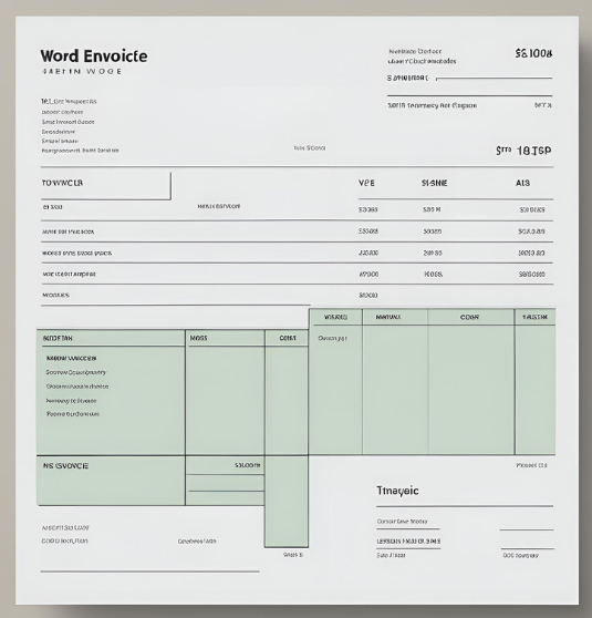How to Customize Free Invoice Templates in Word - BestTemplatess ...